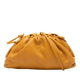 Bottega Veneta Pre-owned Mini Pouch Crossbody - Femme - Pre-owned - Brun - Taille: ONE Size
