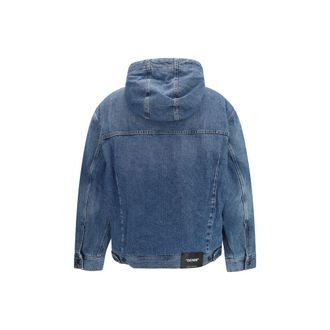 Off-white Padded Denim Jacket - Blue