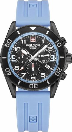Swiss Alpine Military Raptor 7029.9871 Chronograph - - Accessories - Herren - Blau - ONE SIZE