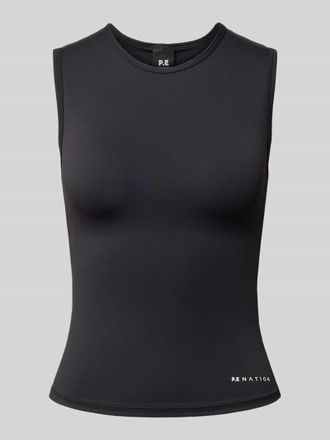 P.E Nation Muscle Tank mit Rundhalsausschnitt und Logo-Print
