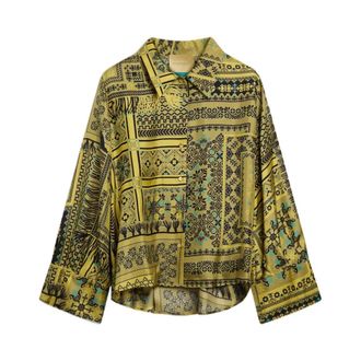 Momoni Hemd - - Blouses & Shirts - Damen - Mehrfarbig - L