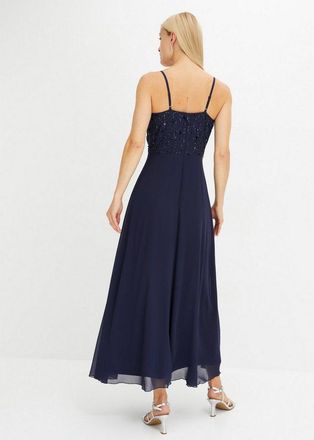 Bonprix Tr&auml;gerkleid f&uuml;r festliche Anl&auml;sse, mit T&uuml;llrock, ausgestellte Passform