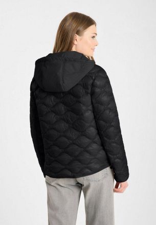 Frieda & Freddies Winterjacke Frieda & Freddies Steppjacke mit Wellensteppung und Materialmix