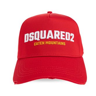 Dsquared2 Homme, Accessoires, Rouge, Taille: ONE Size Casquette de baseball