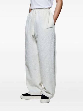 Mki Miyuki Zoku pantalon à lien de resserrage - Tons neutres