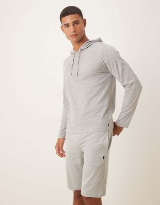 Polo Ralph Lauren Short confort densemble à logo - Gris chiné