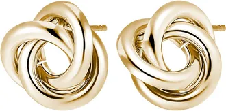 Edenly Ohrringe Saturn - Gelbgold, 18 Karat