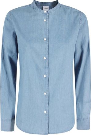 Aspesi Femme, Blouses et Chemises, Bleu, Taille: 38 FR Denim Chemises