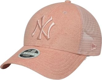 New Era NEW YORK YANKEES WOMENS FABRIC PASTEL PINK 9FORTY