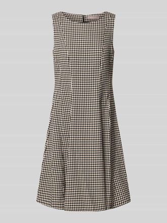 Christian Berg Minikleid mit Hahnentrittmuster