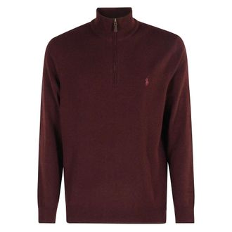 Polo Ralph Lauren Pull &agrave; col roul&eacute; &agrave; manches longues - Homme - Pulls - Brun - Taille: M