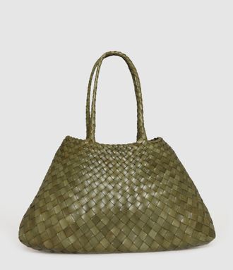 Dragon Diffusion Sac Santa Croce Big Cuir Kaki