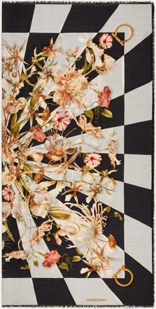 Ferragamo Ferragamo Schal schwarz