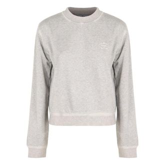 Prada Baumwoll-Sweatshirt mit Logodetail - - Sweatshirts & Hoodies - Damen - Grau - XS