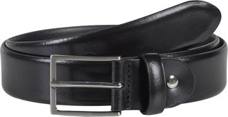 Howard London Lederg&uuml;rtel Nathan - - Accessories - Herren - Schwarzk - 90 CM