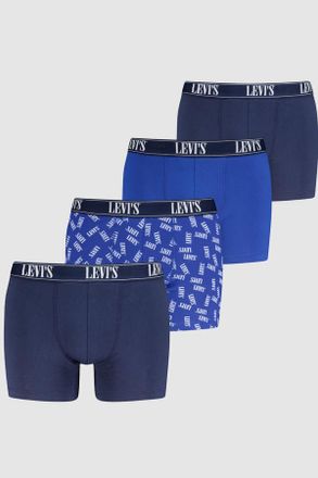 Levi's Serif Boxer Brief 4 Pack - Homme - Multicolore / Blue Combo - L