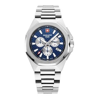 Swiss Alpine Military Swiss Alpine Military Herren Armbanduhr Chronograph 42 mm Avenger silber 7005.9135 - - Accessories - Herren - Grau - ONE SIZE