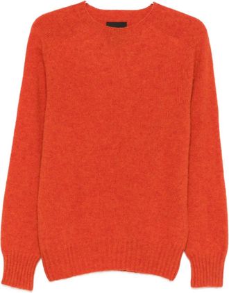 Howlin pull à col rond - Orange