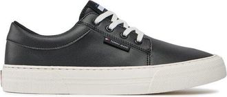 Tommy Jeans Sneakers Tjm Vulc. Skate Derby Ess EM0EM01400 Schwarz