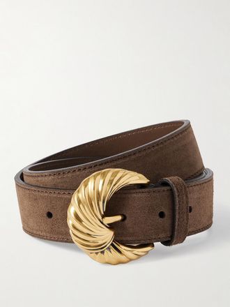 Etro Ceinture En Daim - Marron