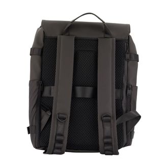 Rains Otg W3 Rucksack Backpack - Black