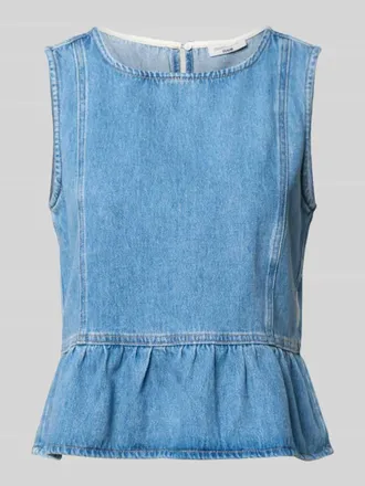 Marc O'Polo Denim Relaxed Fit Blusentop aus reiner Baumwolle