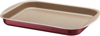 Tramontina BRASIL Auflaufform, 34 cm, antihaftbeschichtet, rechteckig, Gratinform, gleichmäßige Bräunung