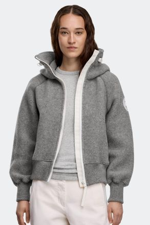 Canada Goose Chilliwack Fleece-Bomberjacke mit White Disc