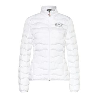 Emporio Armani Emporio Armani Ea7, Femme, Vestes, Blanc, Taille: 44 FR Bomber Blanc Printemps/&Eacute;t&eacute; 2024