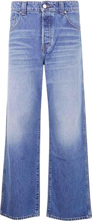 Khaite Straight Leg Jeans - Blau