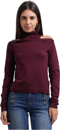 Relish Pulls Relish - Femme - Pulls - Rouge - Taille: 44 FR