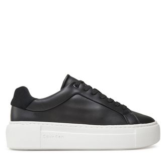 Calvin Klein Sneakers Calvin Klein Ff Cupsole Lace Up Lth HW0HW02570 Schwarz