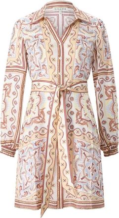 Hale Bob Femme, Robes, Multicolore, Taille: 40 FR Mini-robe chemise en soie m&eacute;lang&eacute;e