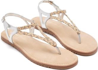 Gioseppo Damen Limington Flache Sandale, beige, 41 EU