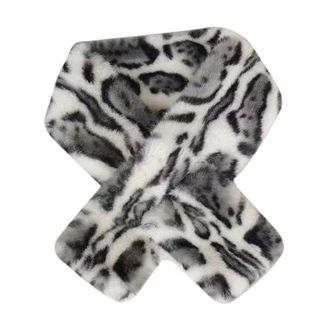 Generic &Eacute;charpe dhiver &eacute;paisse, chaude et coupe-vent, blanc, M