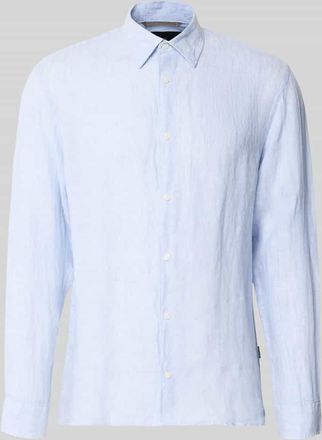 Jack & Jones Regular Fit Leinenhemd aus reinen Leinen Modell Lawrence