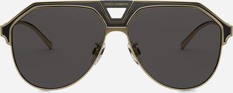 Dolce & Gabbana Miami Sunglasses - Mann Icons Gold Onesize