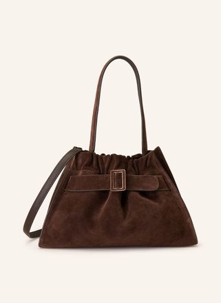 Boyy Boyy Umh&auml;ngetasche Scrunchy Satchel braun