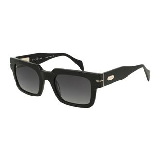 John Richmond Homme, Accessoires, Noir, Taille: ONE Size Lunettes de soleil noires rectangulaires