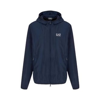 Emporio Armani Core Identity Kapuzen-Bomber - - Jackets - Herren - Blau - 5XL