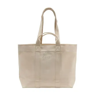 Kenzo Cotton Canvas Tote Bag - Beige