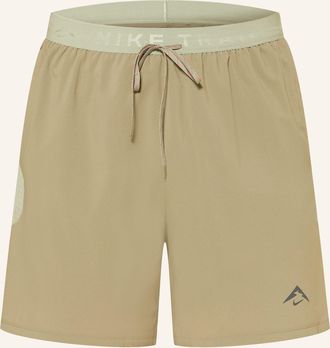 Nike 2-In-1-Laufshorts Trail Brief-Lined grau