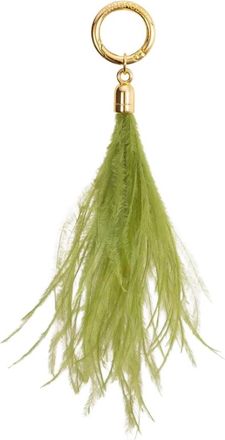 Hibourama Bags Femme, Sacs, Vert, Taille: ONE Size Plume Pendant