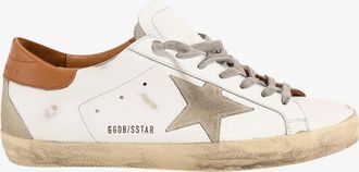 Golden Goose Super-star classic with spur low-top leather sneakers - GOLDEN GOOSE DELUXE BRAND - gender_Man