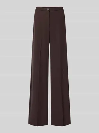 Rinascimento Wide Leg Stoffhose mit Knopfverschluss
