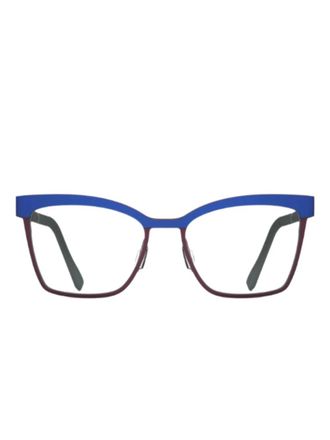 Blackfin lunettes de vue &agrave; monture papillon - Bleu