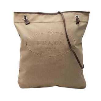 Prada Pre-owned Canvas Crossbody Bag - - Pre-owned - Damen - Beige - ONE SIZE