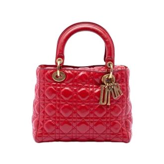 Dior Pre-owned Supple Lady Dior - - Pre-owned - Damen - Rot - ONE SIZE