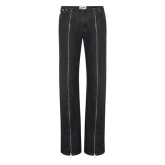 Jean Paul Gaultier Femme, Jeans, Noir, Taille: W26 Zipped Jeans