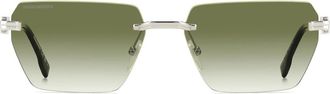 Dsquared2 Homme, Accessoires, Gris, Taille: 58 MM Lunettes de soleil &eacute;l&eacute;gantes 0102/S en or
